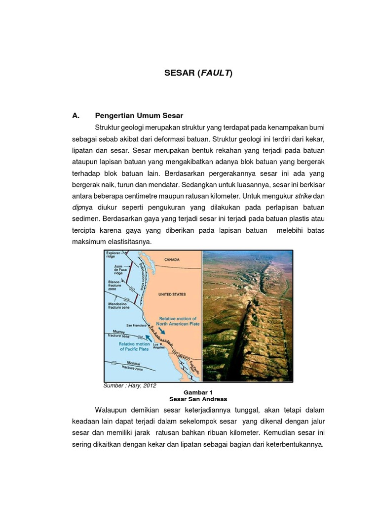 Resume Sesar (Fault) | PDF