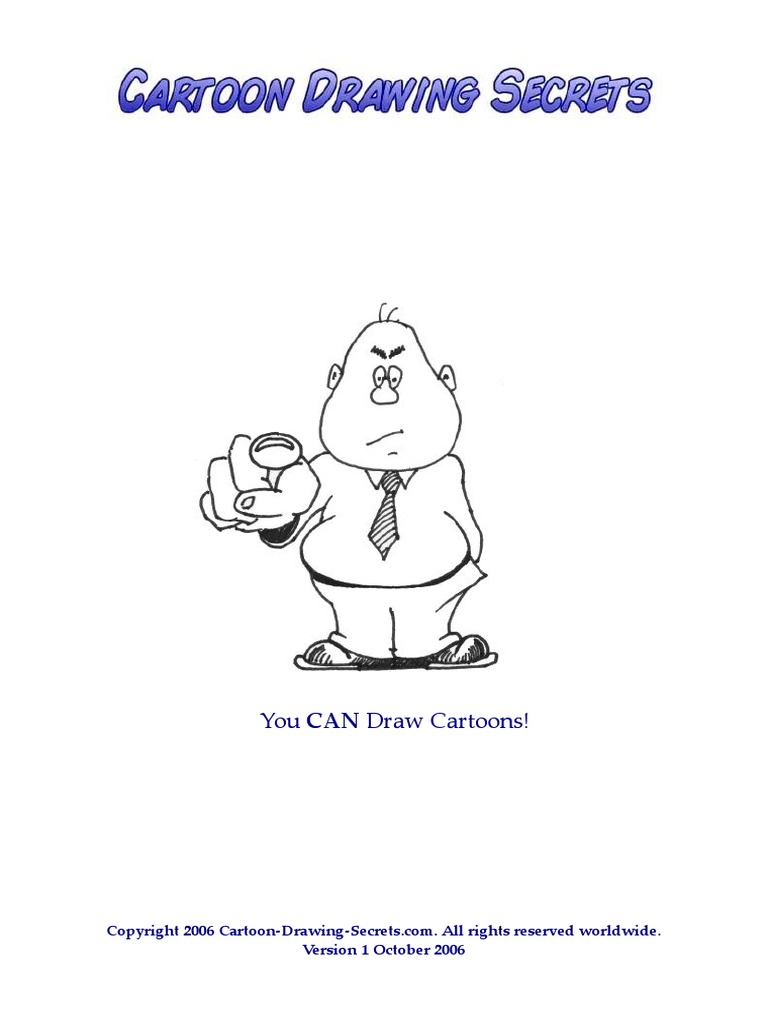 Cartoon Drawing Secret PDF | PDF
