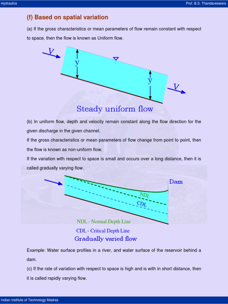 Nptel SVF GVF RVF MEANING | PDF | River | Dam