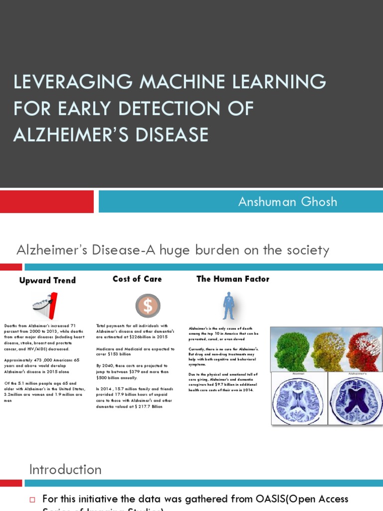 Alzheimer Disease Prediction | PDF | Alzheimer's Disease | Statistical ...
