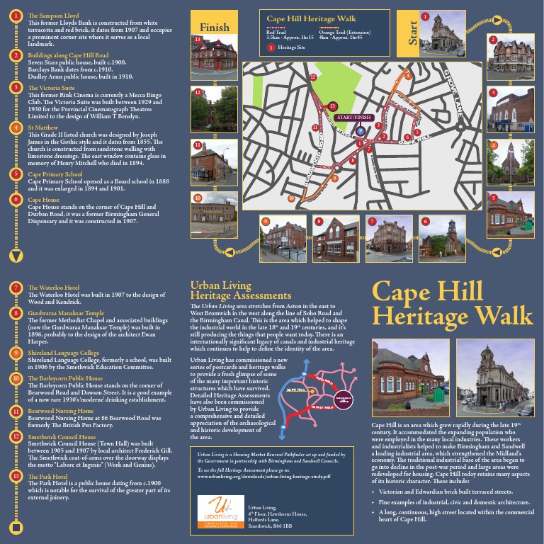 Cape Hill Heritage Guide 21.09.10 | PDF | Birmingham | Art Media