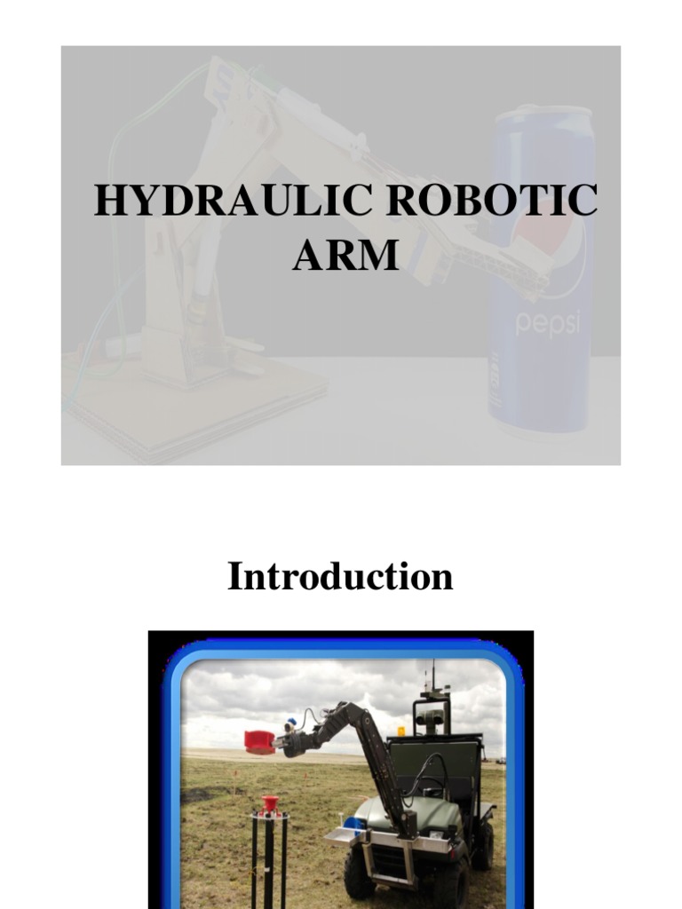 Hydraulic-Powered Robotic Arm PDF | PDF