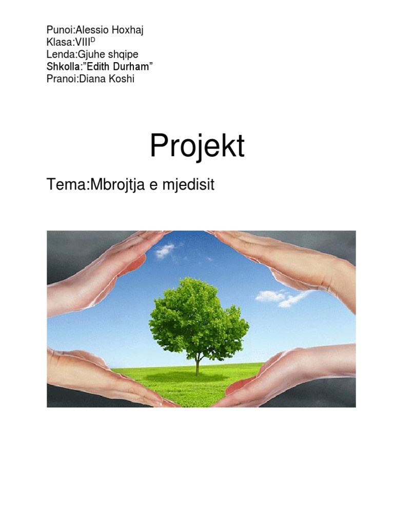 Projekt Mbrojtja e Mjedisit