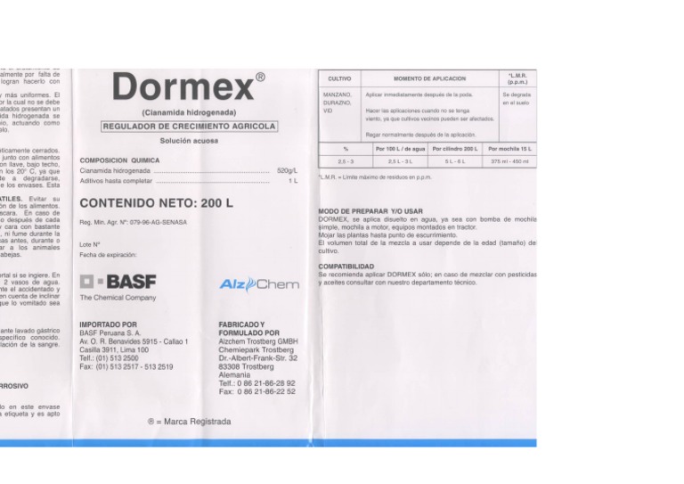 079-DORMEX-200 L-A | PDF