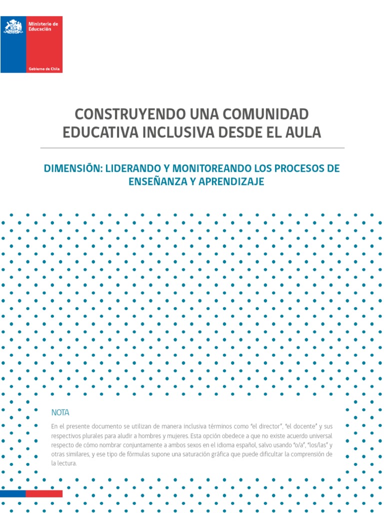 La Inclusion En El Aula Pdf Salón De Clases Aprendizaje