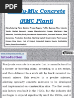 RMC Plant Operations and Cost Analysis | PDF | Concrete | Building ...