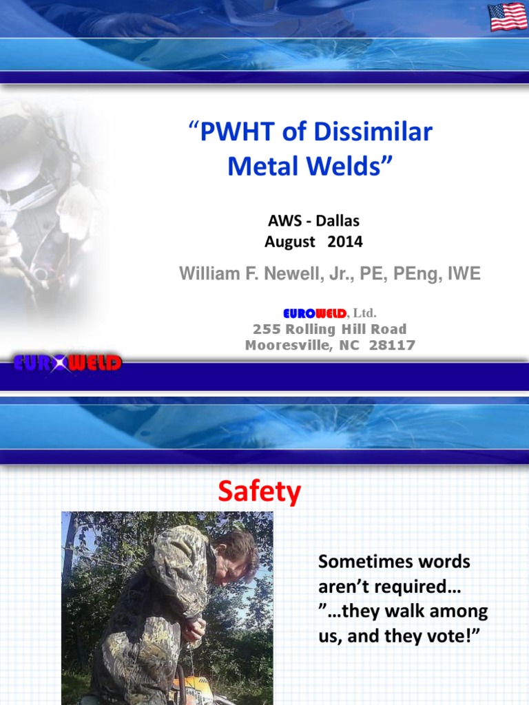 PWHT Guidelines for Dissimilar Metal Welds | PDF | Metallurgy ...