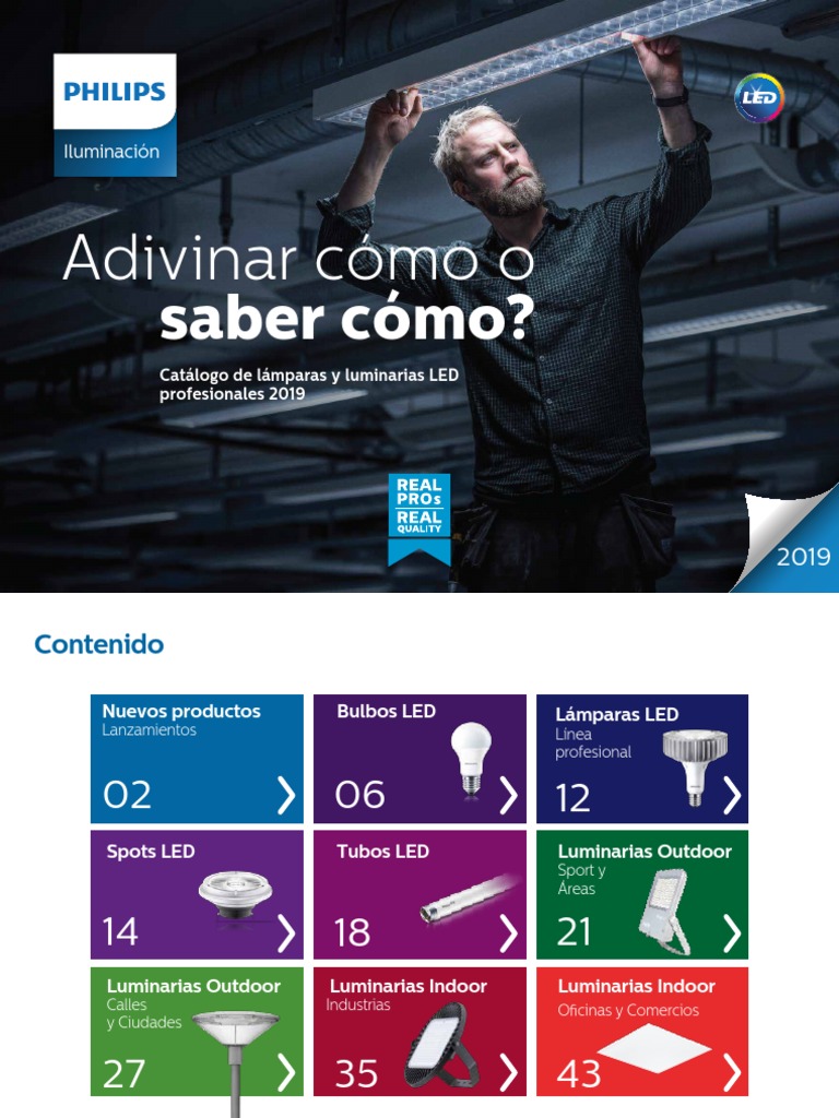 Catálogo Trade 2019 Philips | PDF | Encendiendo | Diodo emisor de luz