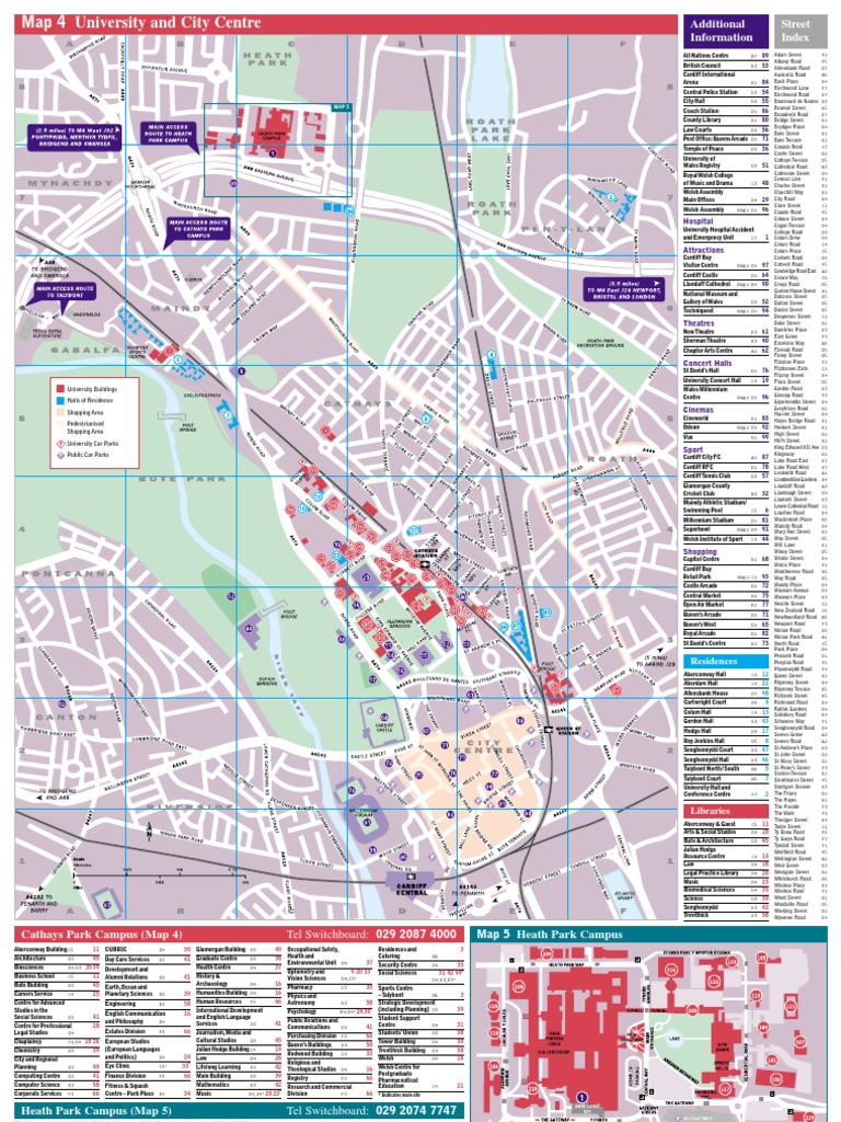 Mapping the University and City Centre: A Guide to Key Locations ...