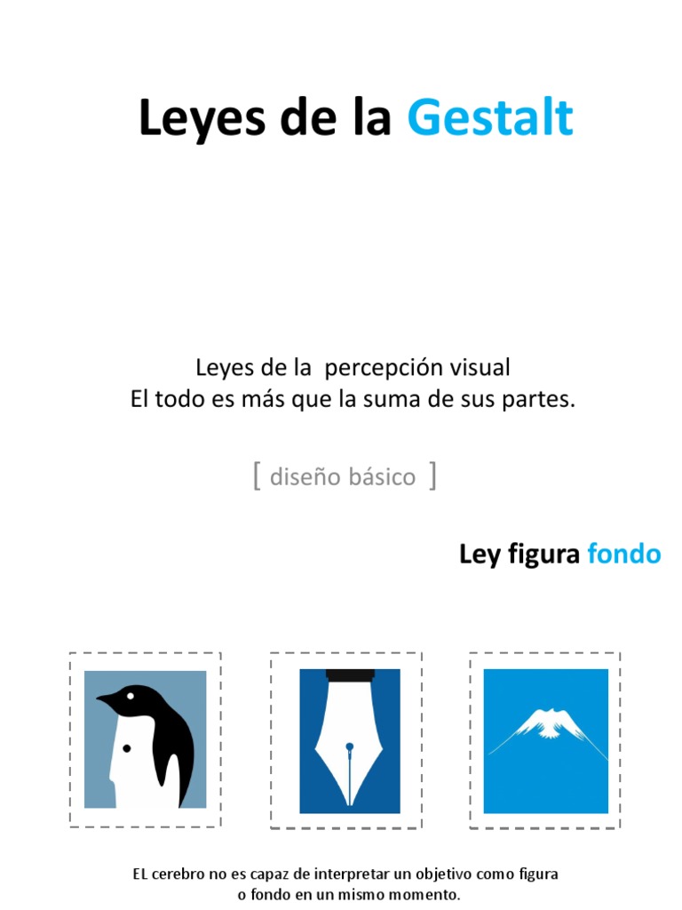Diseño Básico. Leyes de La Gestalt | PDF