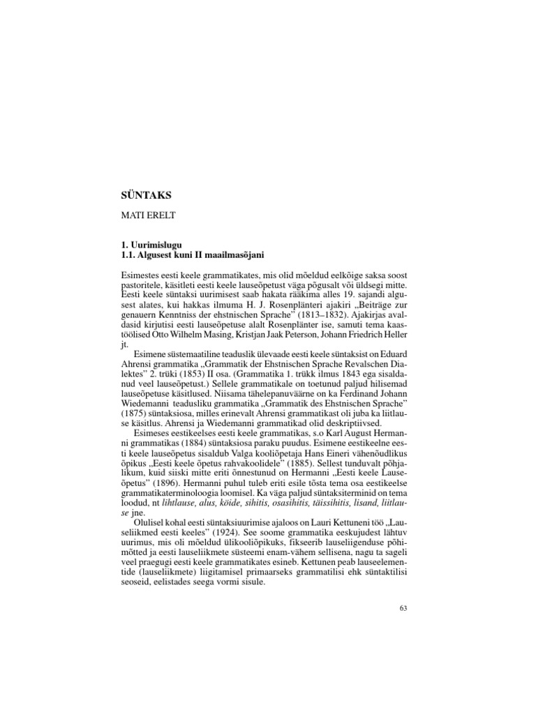 Syntaks | PDF