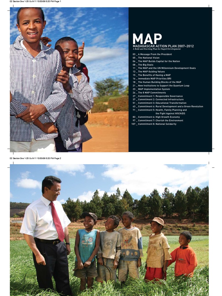 Madagascar Action Plan (MAP) : 2007-2012 - English Version | PDF ...