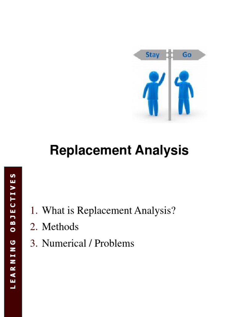 Replacement Analysis | PDF | Economics | Economies