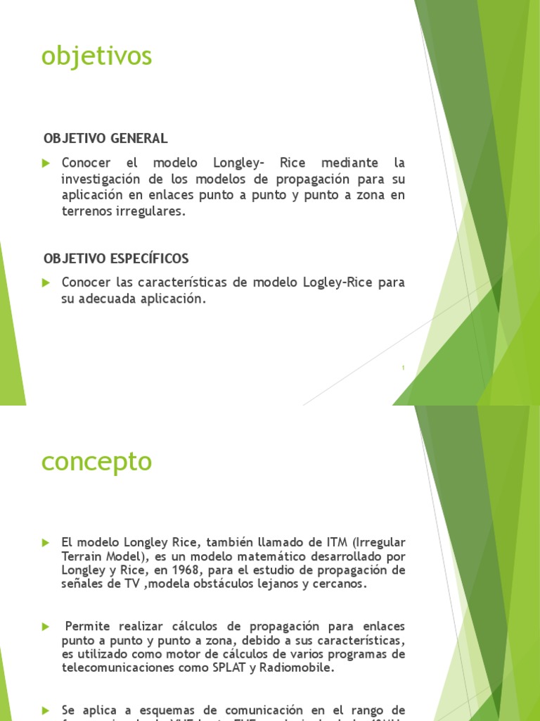 Longley Rice | PDF | Antena (Radio) | Difracción