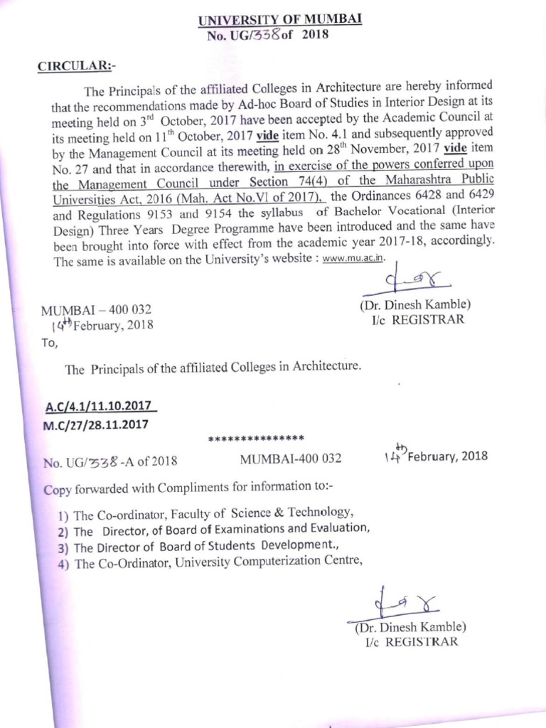 B.voc Interior Design Syllabus | PDF | Interior Design | Design