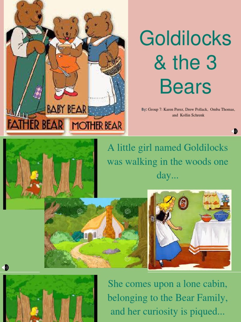 Goldilocks and the Bear Family Mystery | PDF | Goldilocks And The Three ...