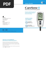 Nova Stat Strip Glucometer CIB 06-24SS Updated Disinfection ...