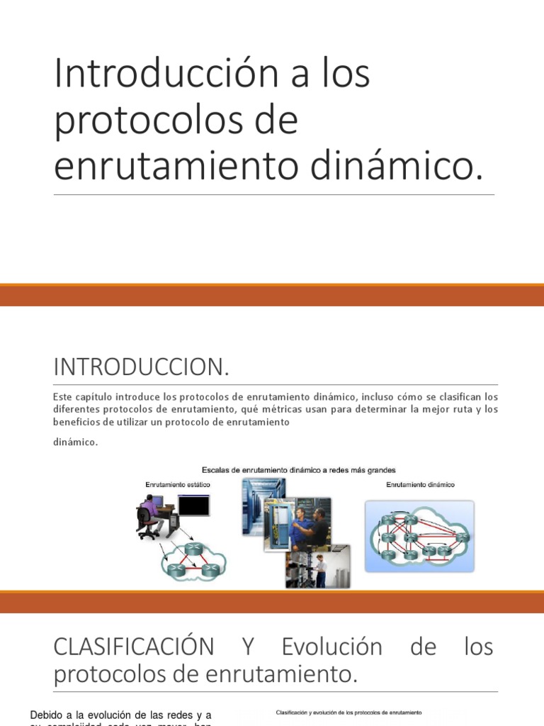 Enrutamiento Dinamico | PDF | Enrutamiento | Enrutador (Computación)