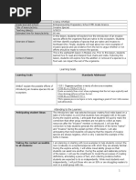 Edtpa Lesson Plan 1-3 | PDF | Life | Cell (Biology)