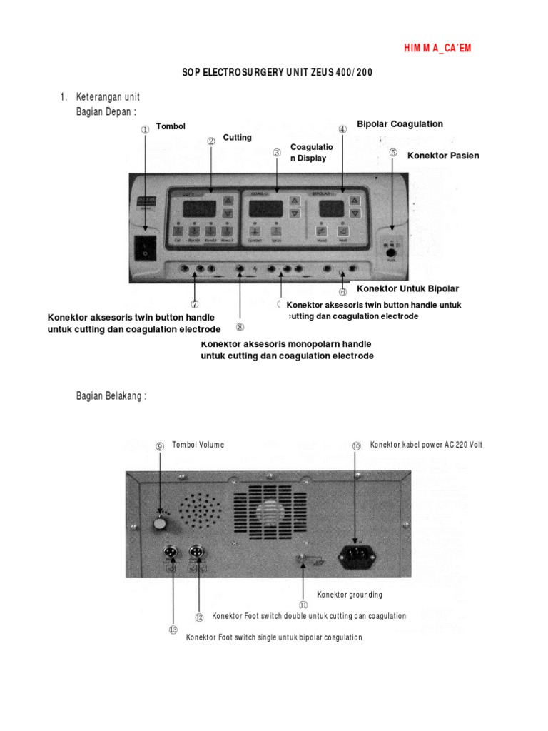 Panduan Pengoperasian Zeus 400 | PDF | Komputer | Teknologi & Rekayasa
