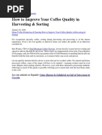 Coffee Cuppers Handbook PDF: Read/Download | PDF | Coffee | Drink