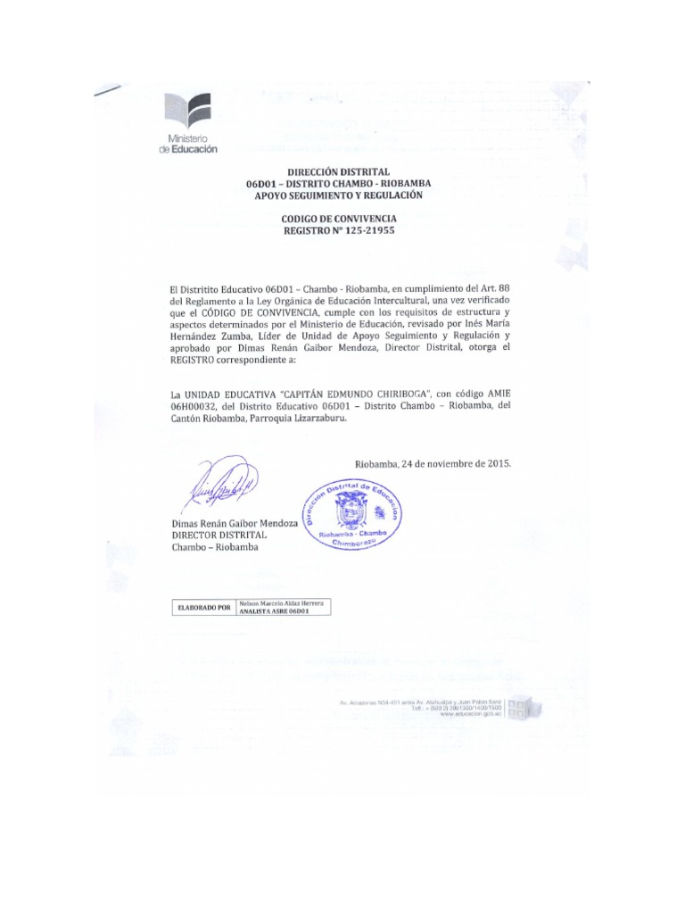 Codigo De Convivencia Pdf Democracia Ideologías Políticas