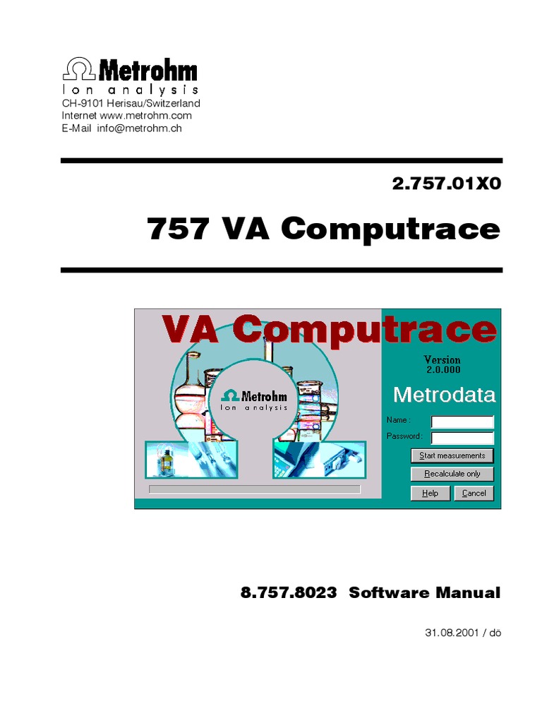 Manual 757 VA Computrace Software EN PDF | PDF | Microsoft Windows ...