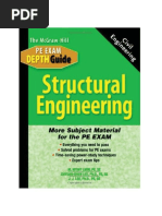 PE Civil - Structural Practice Exam | PDF | Beam (Structure) | Deep ...