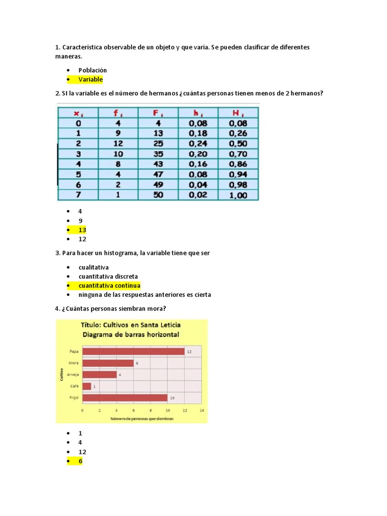 Preguntas Estadistica | PDF | Muestreo (Estadísticas) | Media