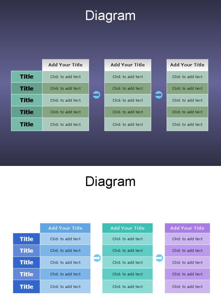 Interactive Diagram Template | PDF