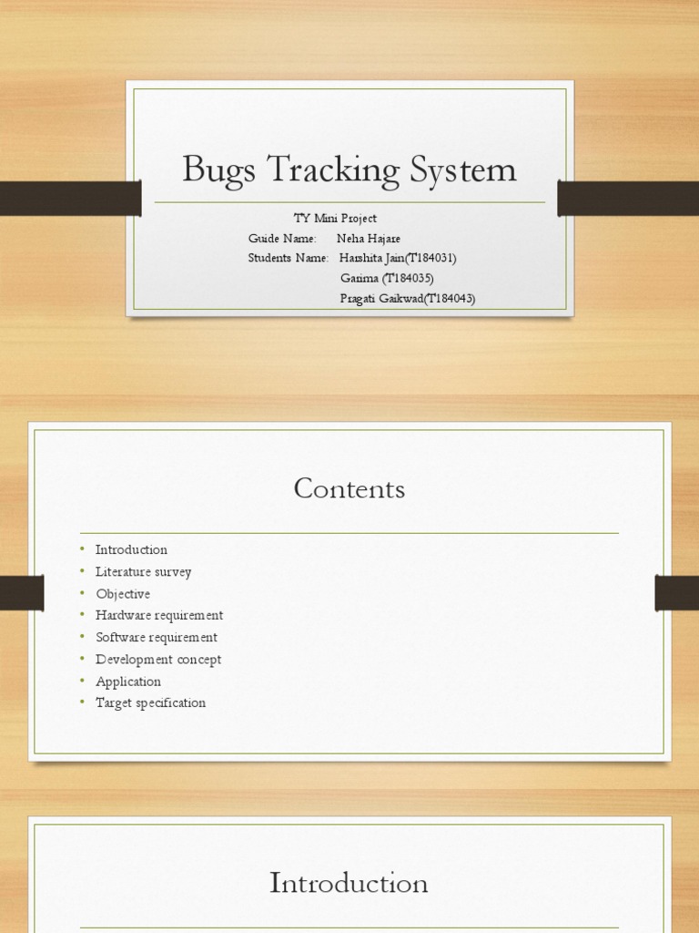 Bugs Tracking System | PDF | Software Bug | Application Software