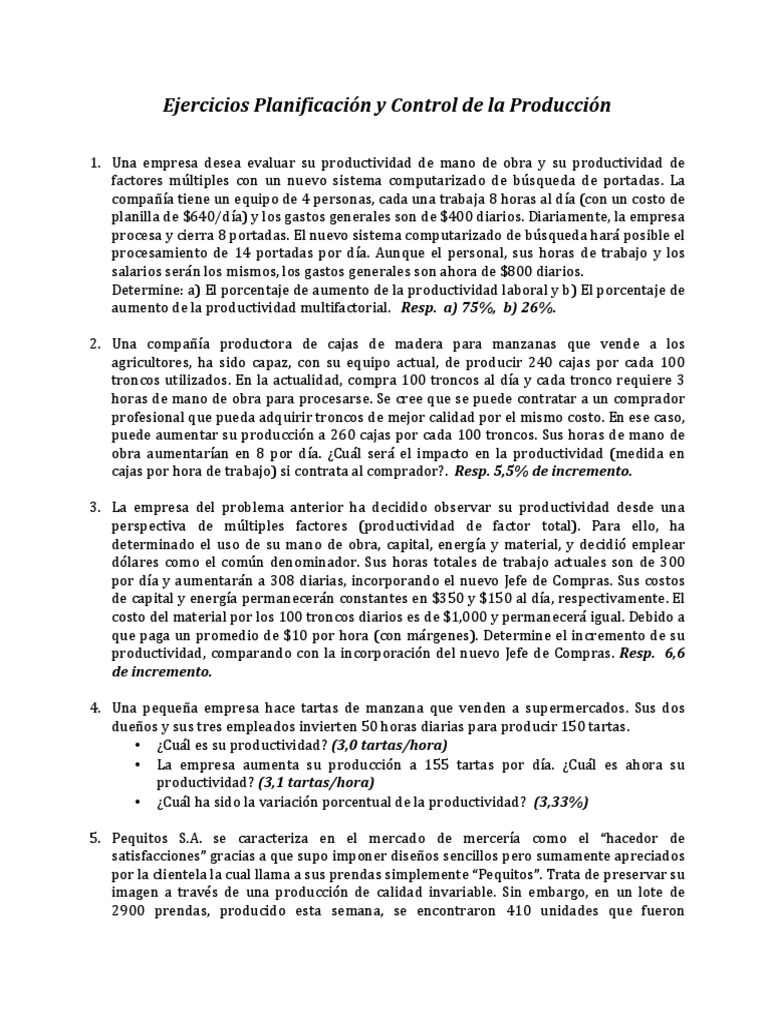 Ejercicios PEP 1 PDF | PDF | Business | Economias