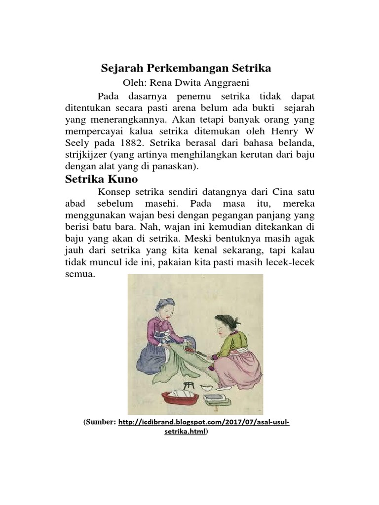 Sejarah Perkembangan Setrik 2 | PDF | Ilmu Sosial | Perjalanan