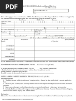 HDFC e-Age Banking Application Form | PDF