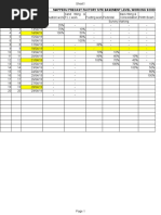 Joint Measurement Record Template | PDF