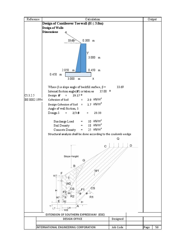 Wedge Method | PDF | Friction | Concrete
