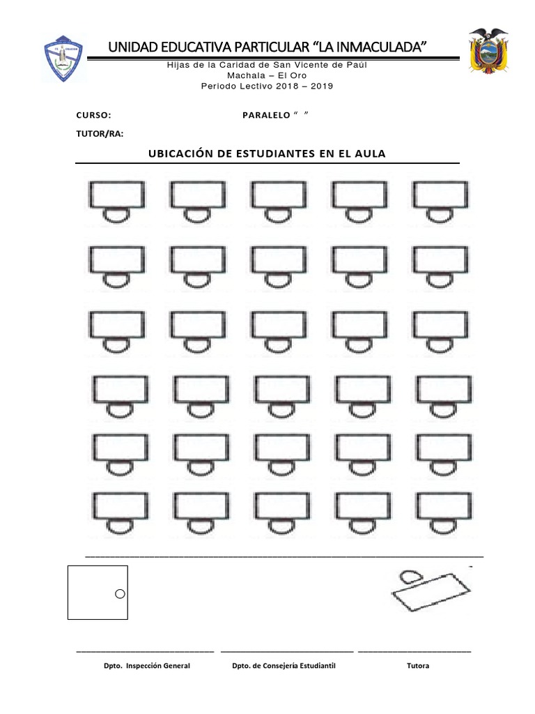 Ubicación de Estudiantes en el Aula | PDF | Crecimiento personal y ...
