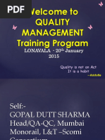 ISO 9001 2015 Management Review Presentation Sample | PDF | Quality ...