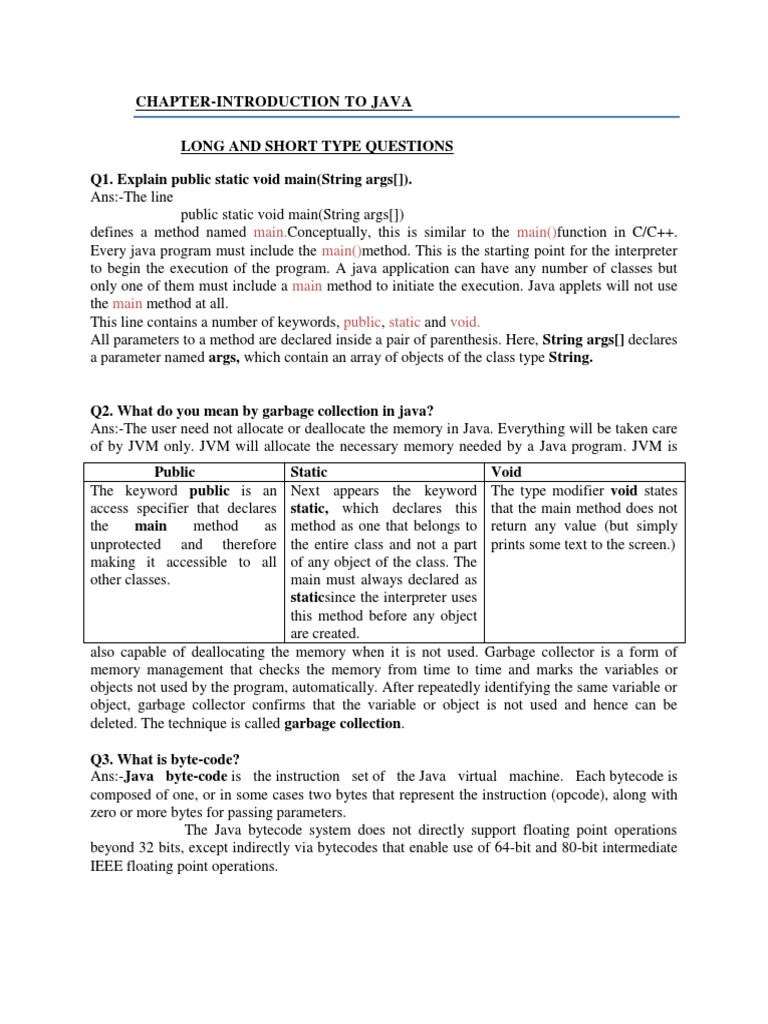 Java1 New | PDF | Method (Computer Programming) | Inheritance (Object Oriented Programming)