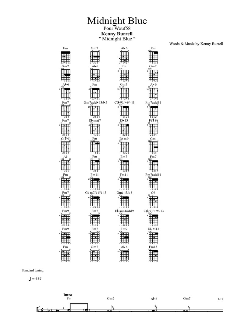 Kenny Burrell Midnight Blue PDF | PDF