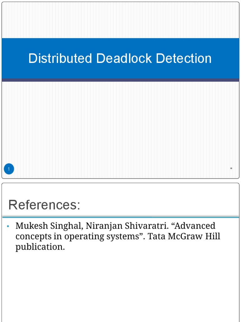 Distributed Deadlock Download Free Pdf Vertex Graph Theory Distributed Computing