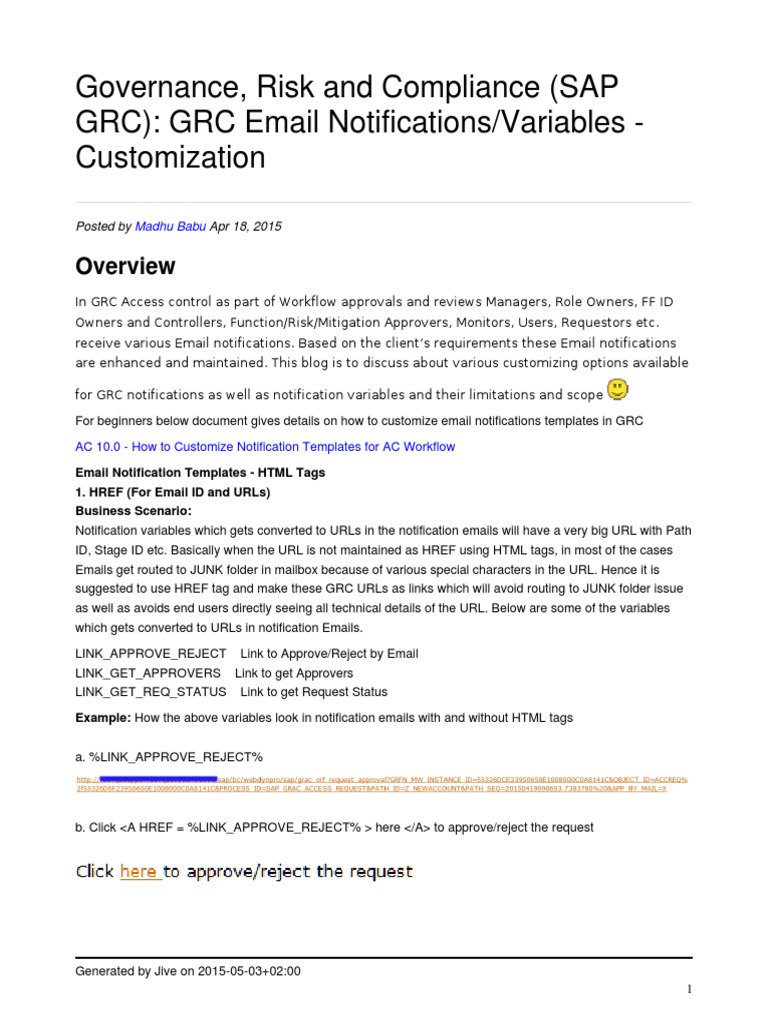 GRC Email | PDF | Html Element | Html