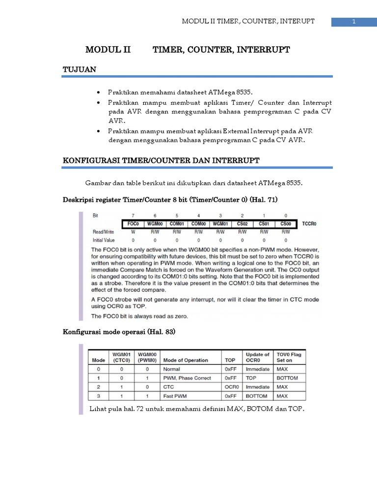 Modul 2 Praktikum Sistem Mikroprosesor PDF | PDF | Komputer | Teknologi & Rekayasa