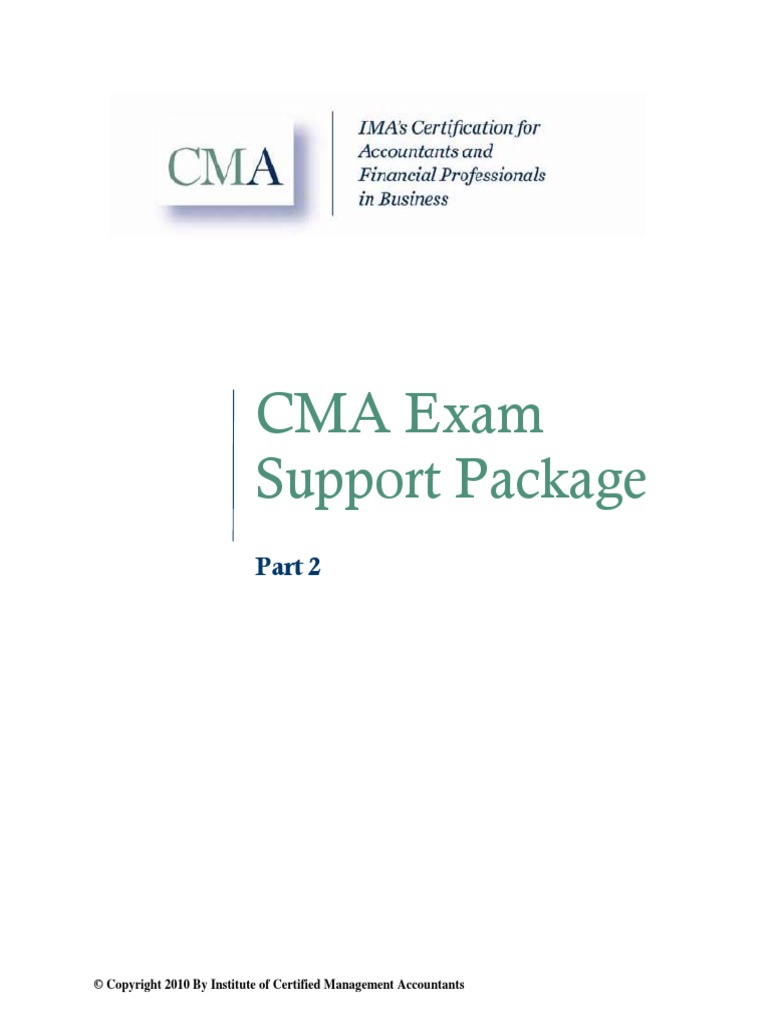 Cma Esp Additional Practice Questions Part 2 Final | PDF | Stocks | Revenue