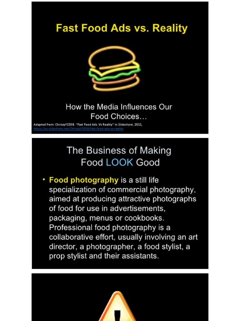 Ads Versus Reality Presentation | PDF