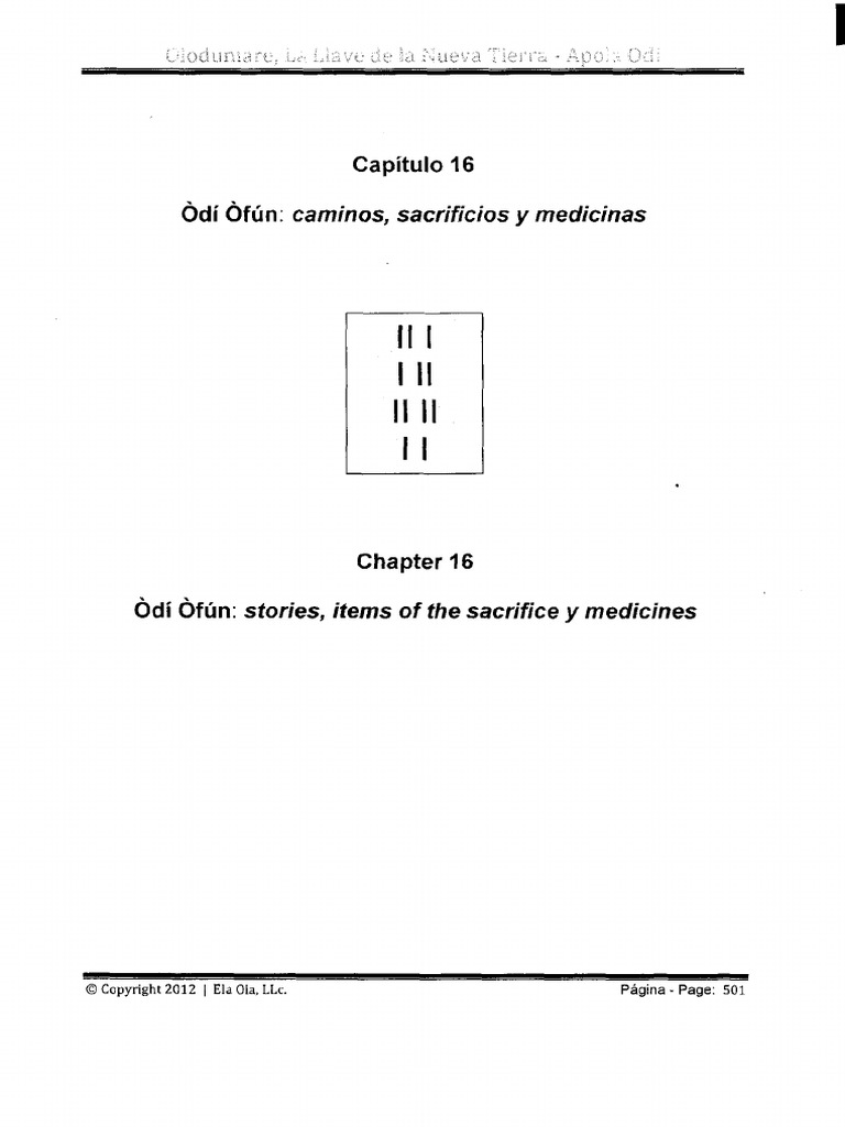 016 Odi Ofun | PDF | Pollo | Religión y creencia