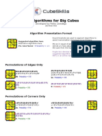 OLL Algorithms - CFOP SpeedSolving OLL #57 Cases PDF | PDF | Mathematical Concepts | Algorithms