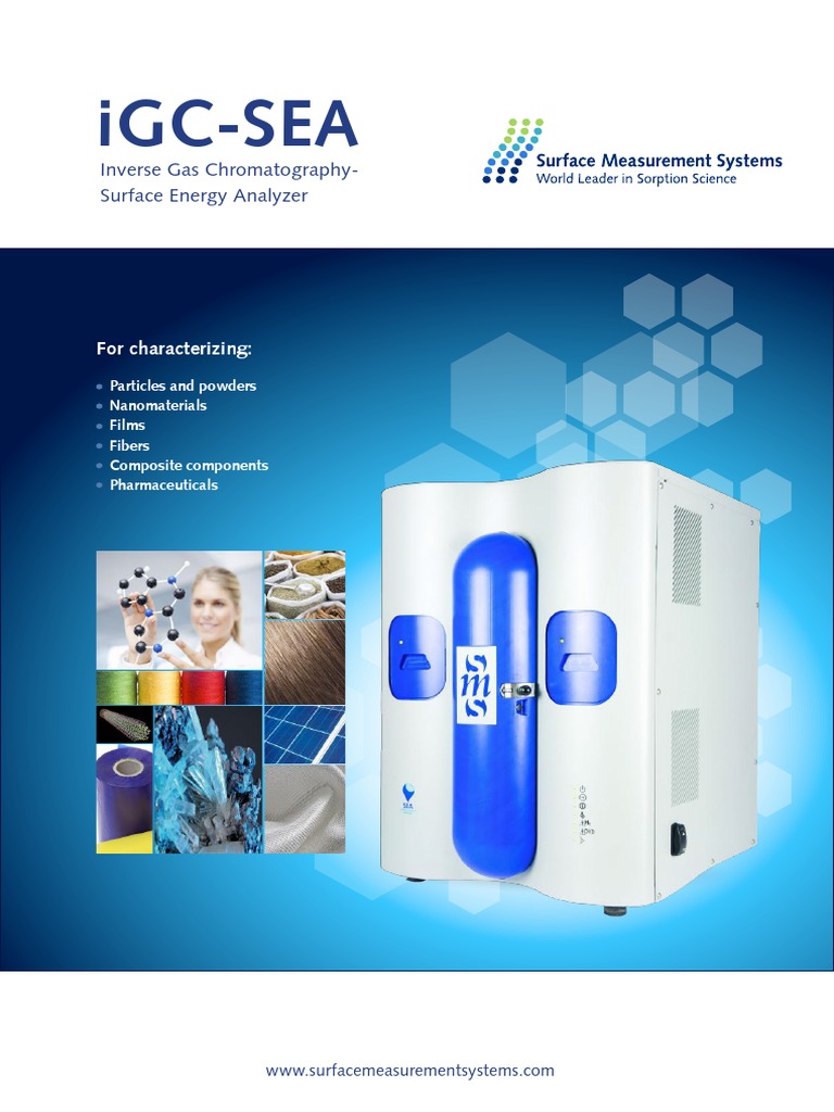Igc-Sea: Inverse Gas Chromatography-Surface Energy Analyzer | PDF ...