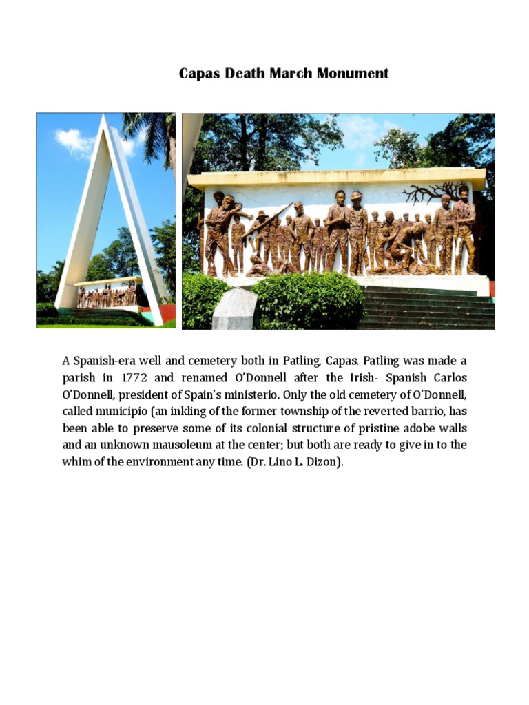Capas Death March Monument | PDF