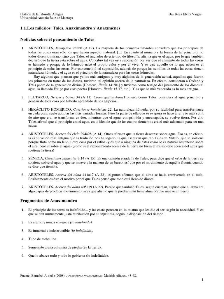 1-1 Los Milesios | PDF | Naturaleza | Science